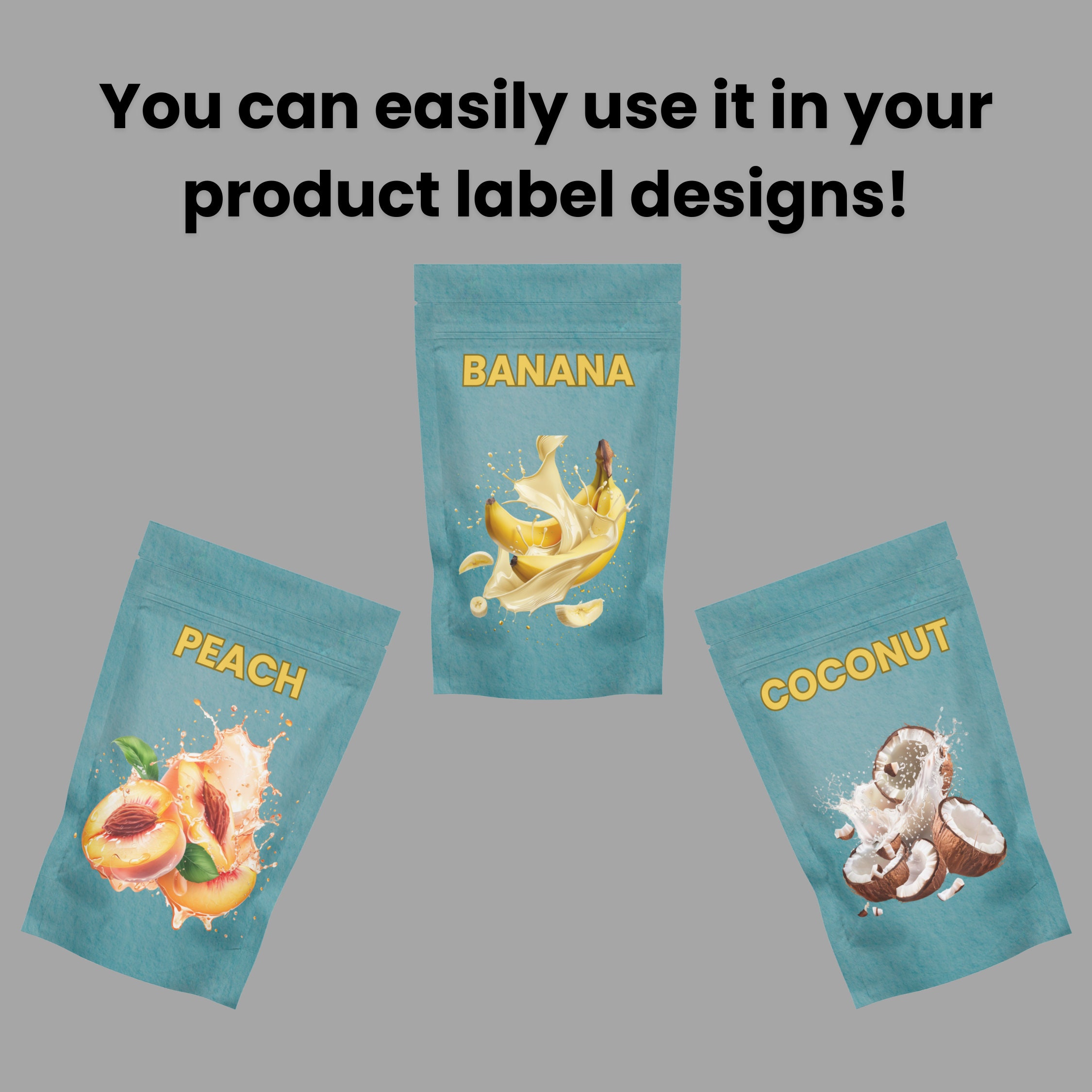 11 High Quality Flavor Icons, Green Apple, Peach, Lemon, Coconut, Mango ...