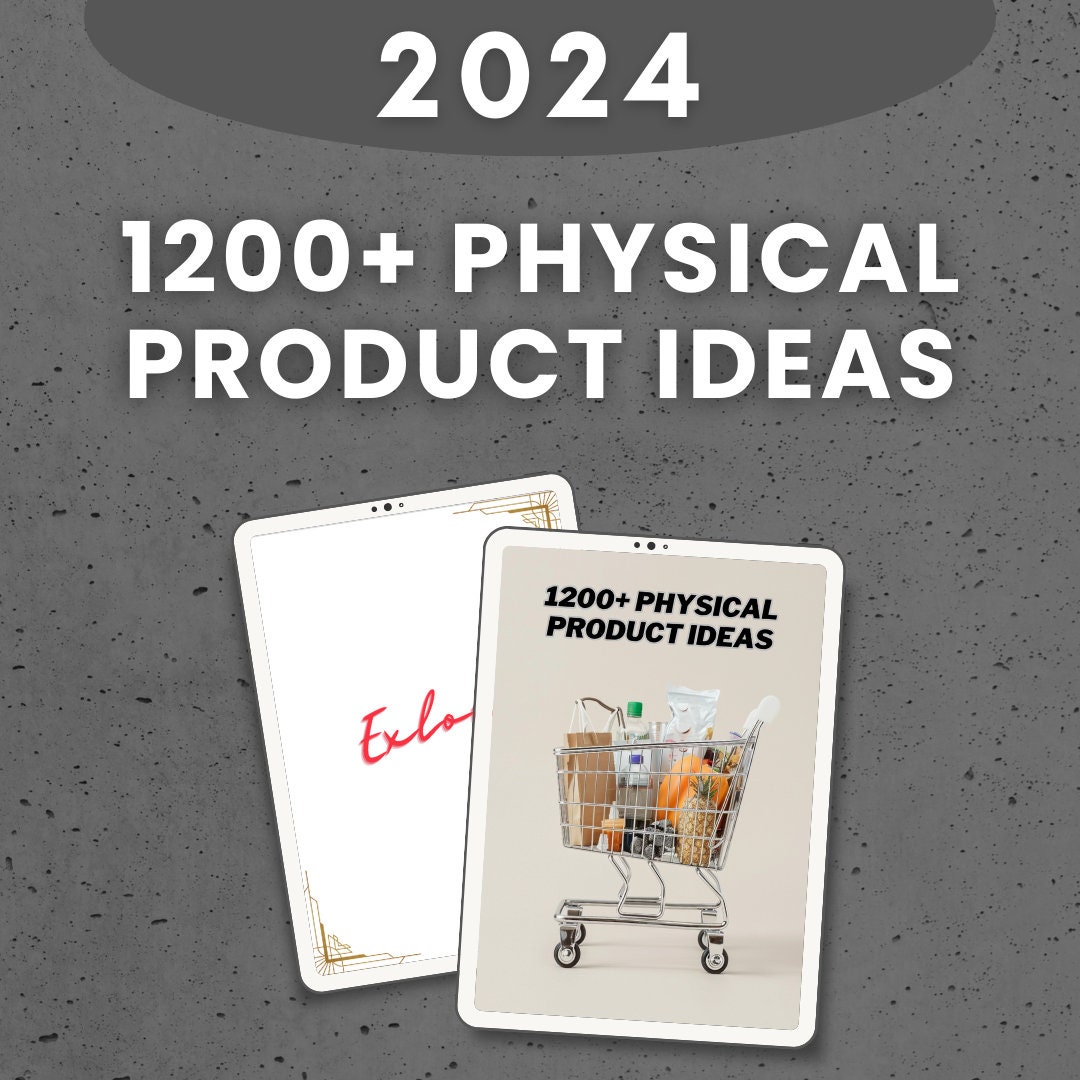 1200+ Physical Product Ideas, 2024 Etsy Physical Product Ideas, Best ...