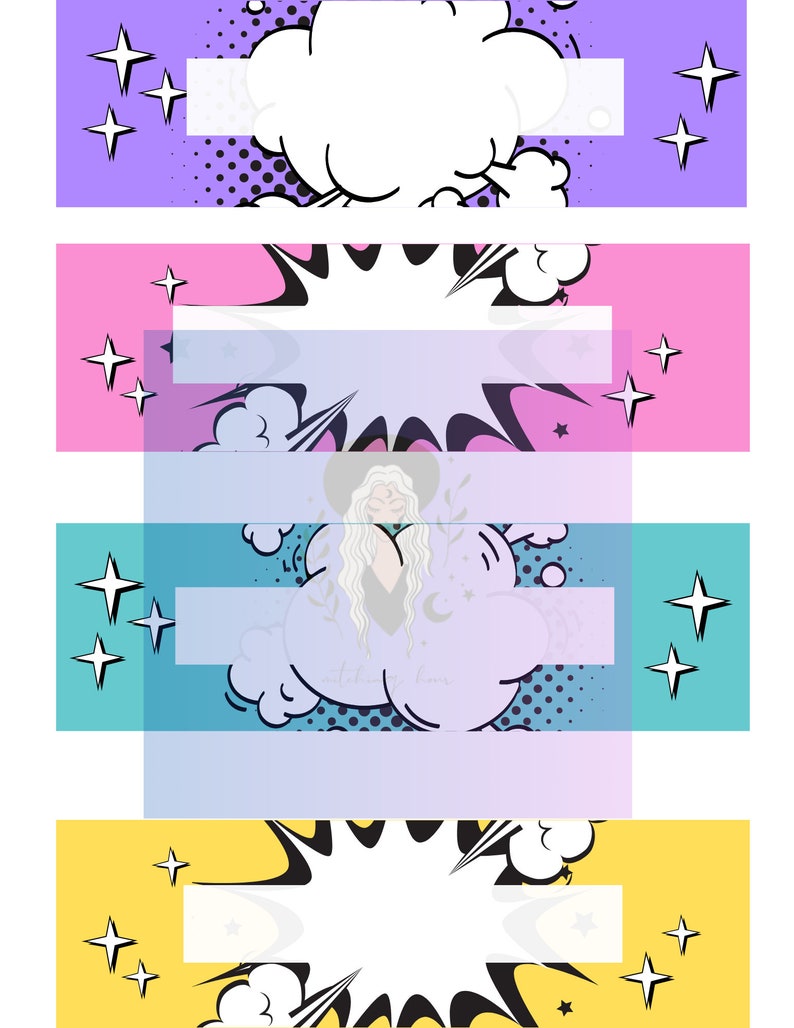 Super Hero Name Tags for School Bus Seat Assignments or Anywhere You ...