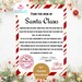 Printable Santa Cam Letter, From the Desk of Santa, Letter From Santa ...