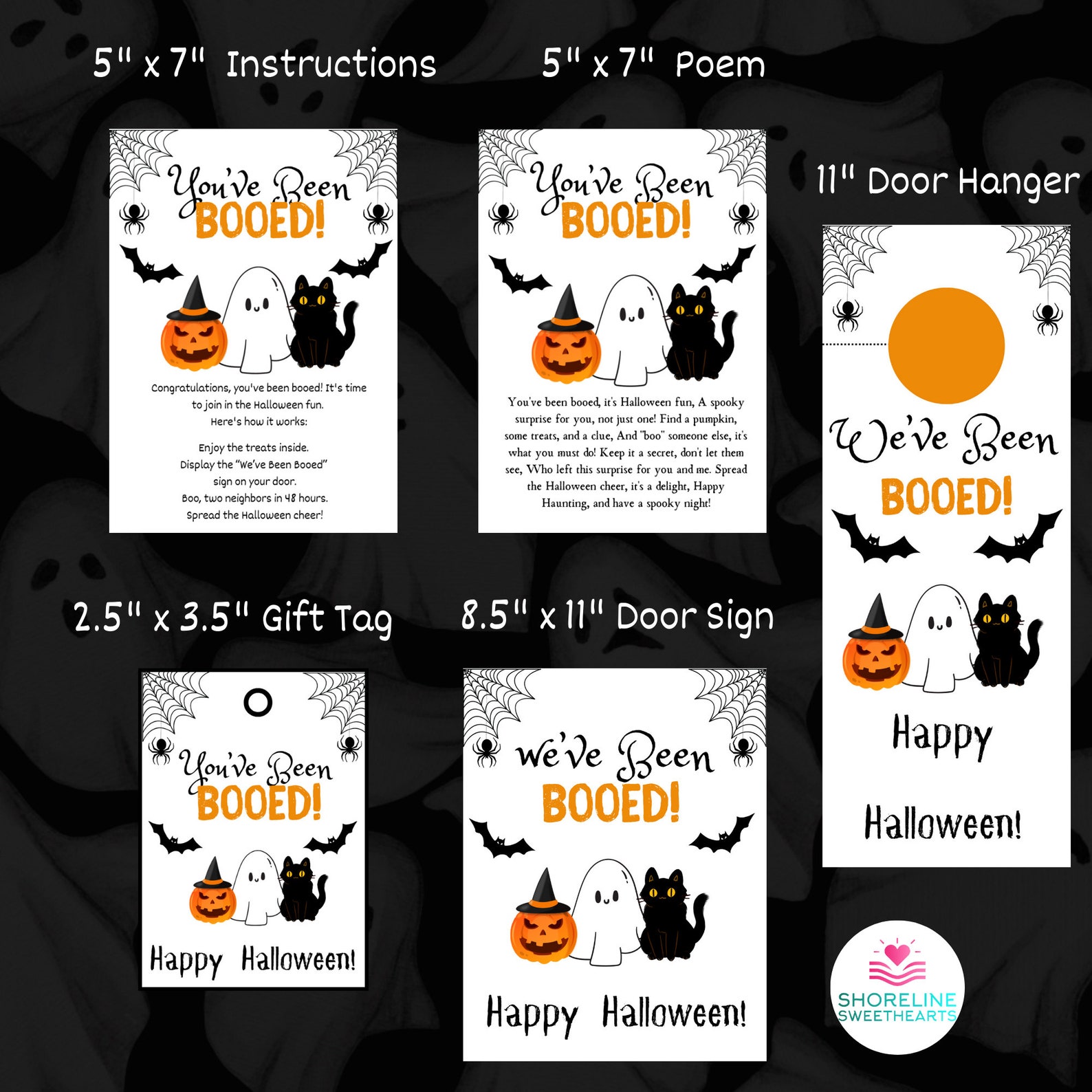 You've Been Booed Halloween Printable, You've Been Booed Kit, We've ...