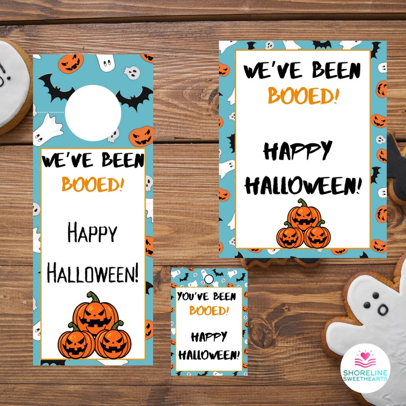 You've Been Booed Halloween Printable, You've Been Booed Kit, We've ...