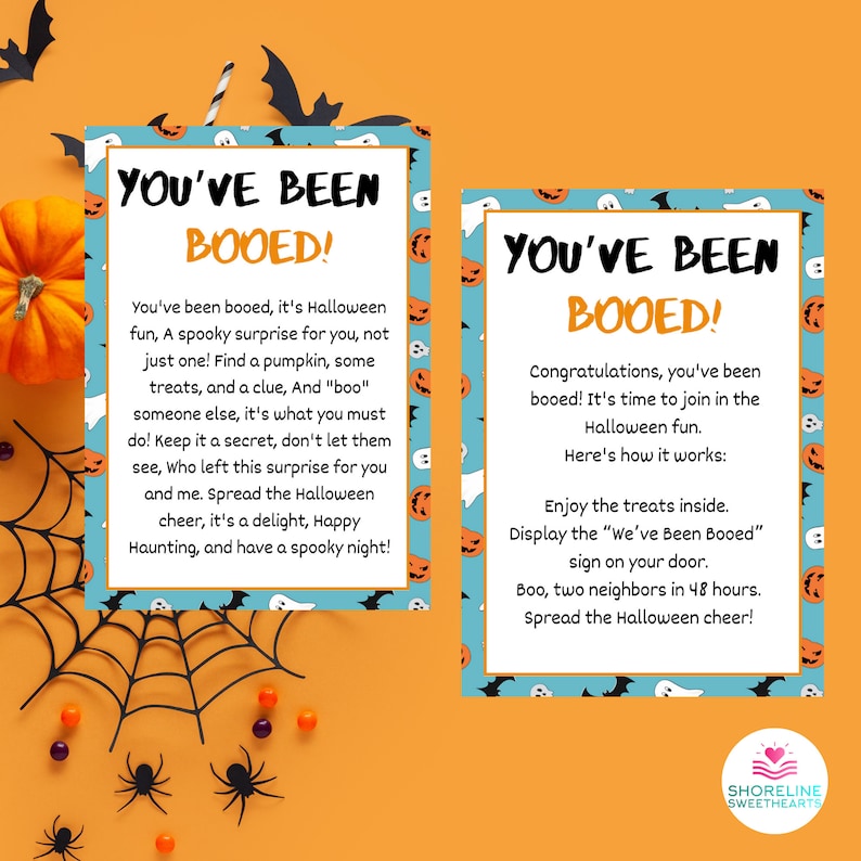 You've Been Booed Halloween Printable, You've Been Booed Kit, We've ...
