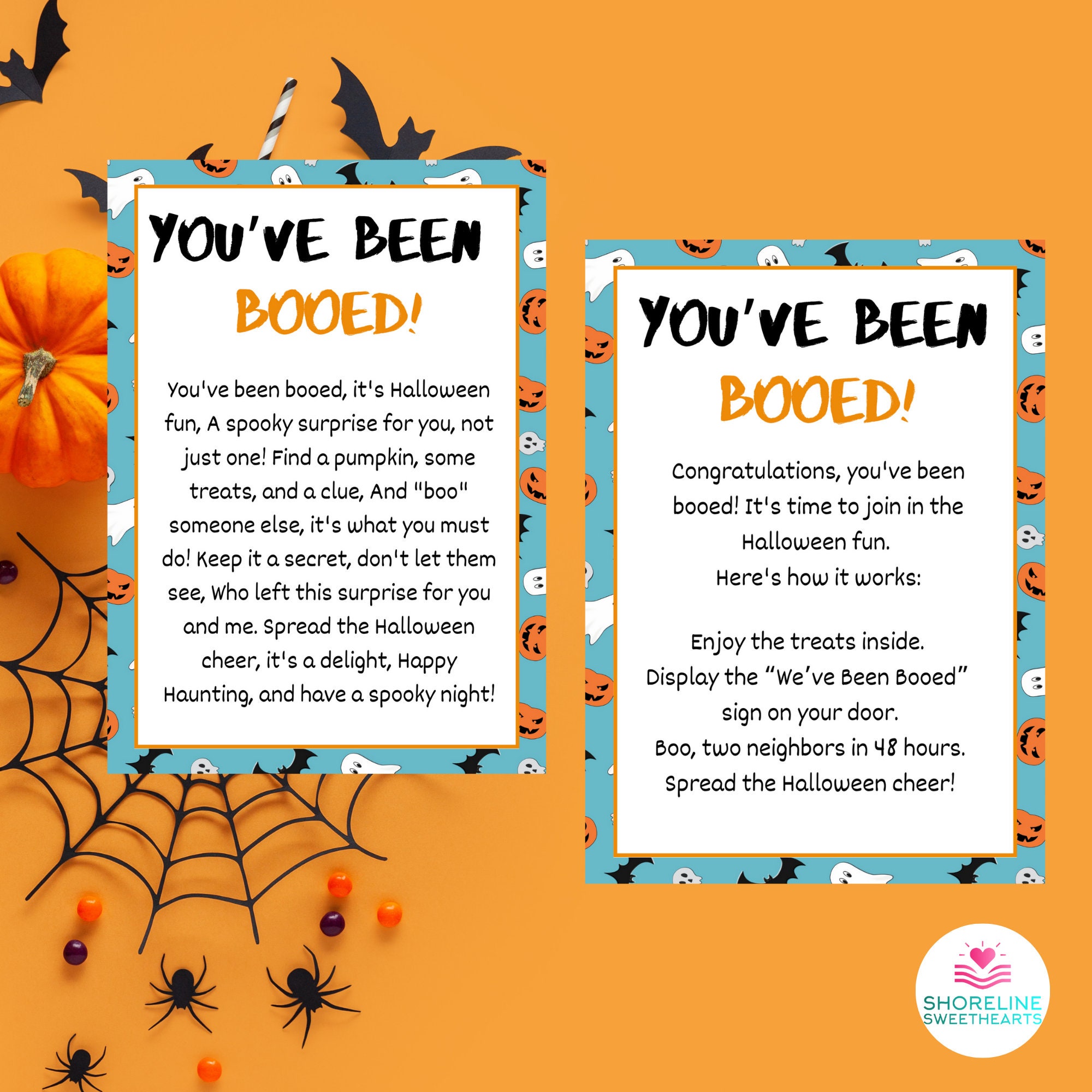You've Been Booed Halloween Printable, You've Been Booed Kit, We've ...