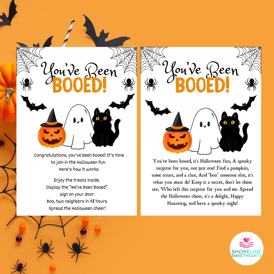 You've Been Booed Halloween Printable, You've Been Booed Kit, We've ...