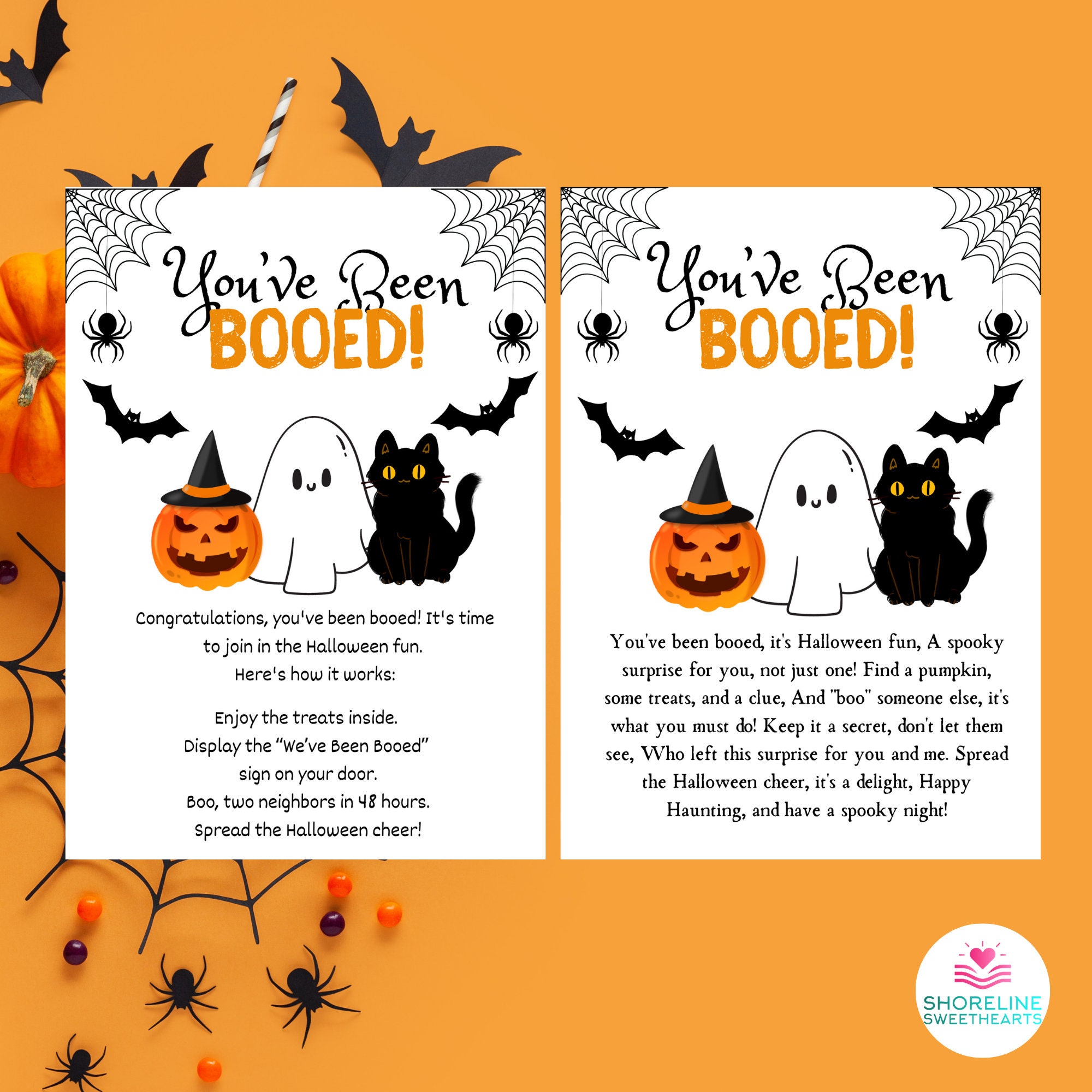 You've Been Booed Halloween Printable, You've Been Booed Kit, We've ...