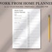 Undated Year Calendar Printable & Fillable, Year at a Glance, Year on ...