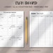 Exam Tracker Printable Assessment Tracker Sheet University - Etsy