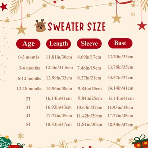 Custom Baby Sweater • 0-7 Years Old • Christmas Gift • Baby Shower Gift ...