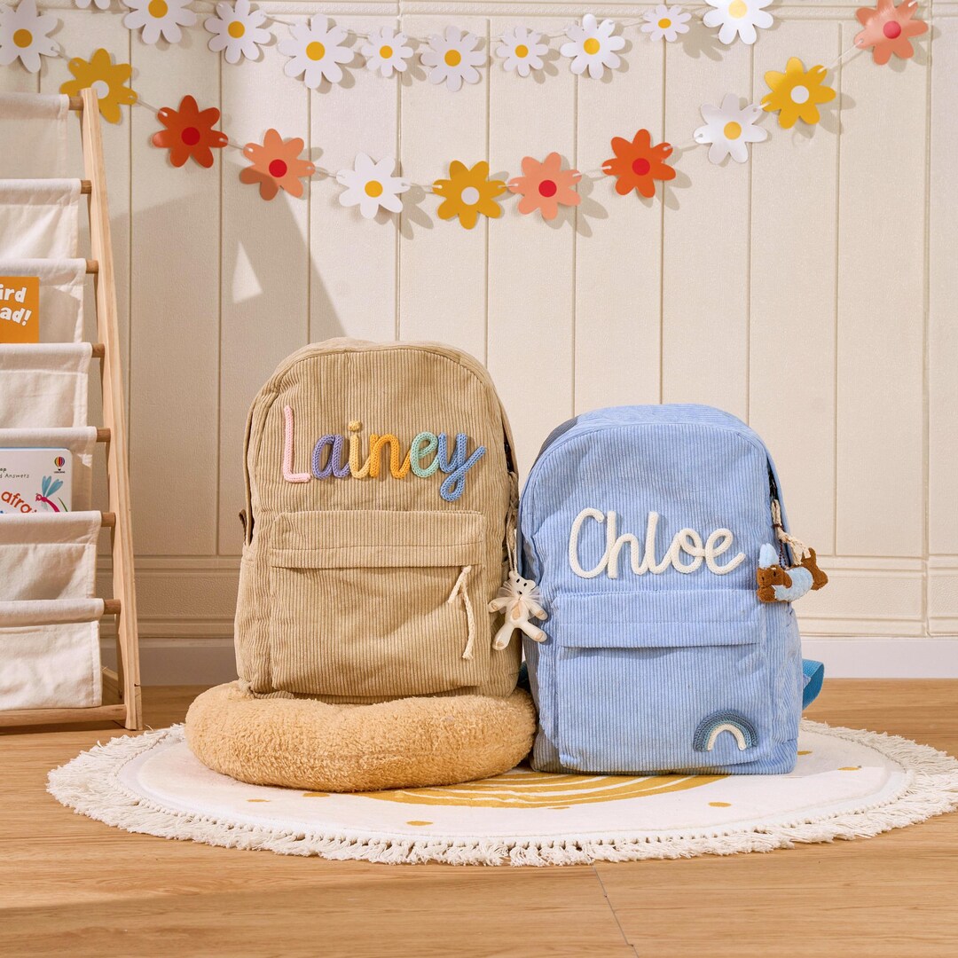 Personalized Kid Backpack • School Bag • Kid Gift • Toddler Backpack ...