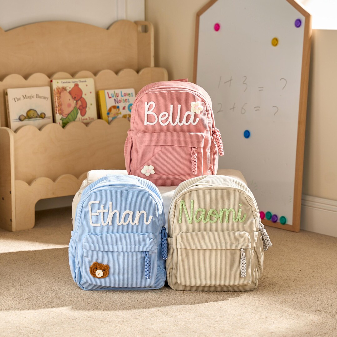 Personalized Toddler Backpack • Kid Gift • Back to School - Etsy