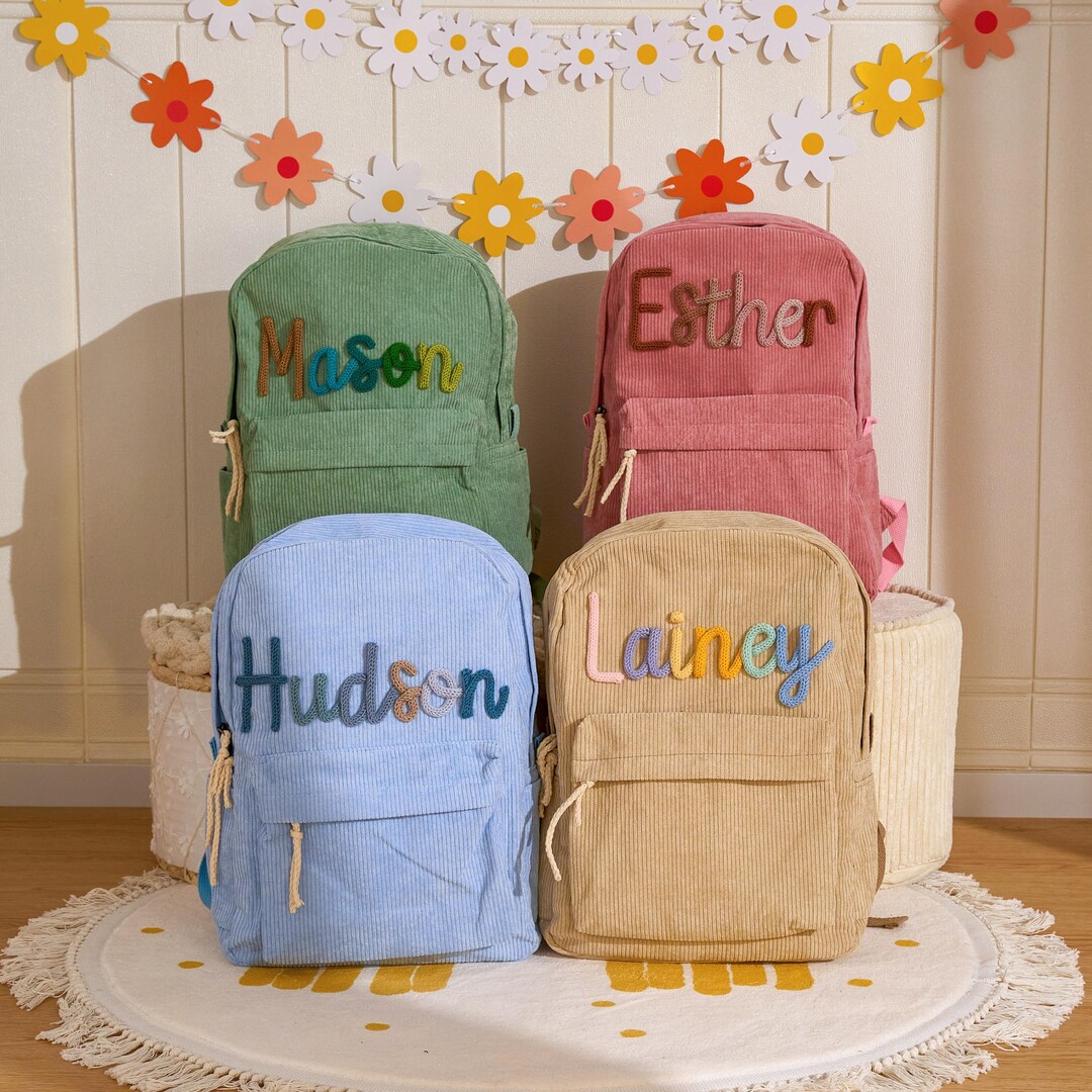 Personalized Kid Backpack• School Bag• Kid Gift • Toddler Backpack - Etsy