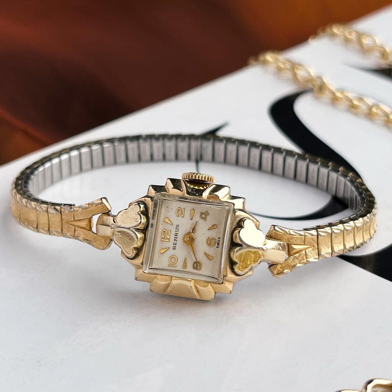 Small Gold Watch - Etsy