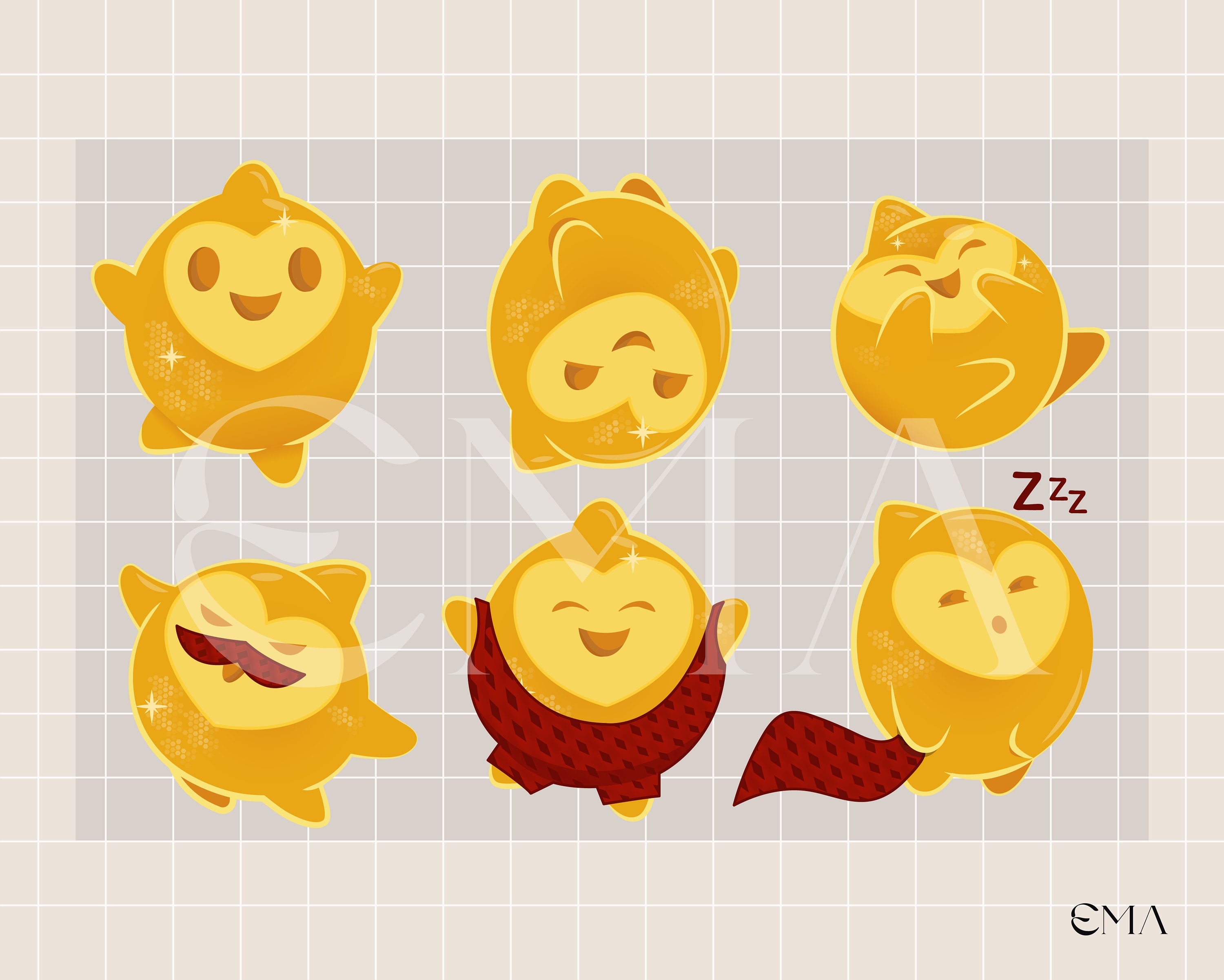 Wish Clipart Bundle: Magic Star SVG, Wishing Star PNG Instant Digital ...