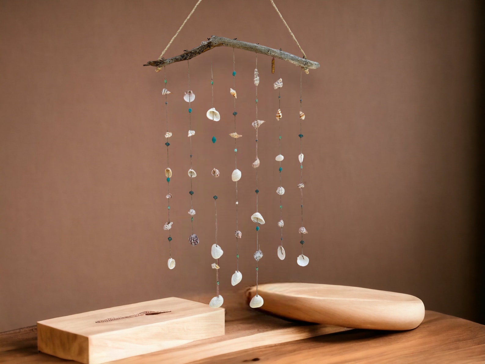 Seashell Wind Chime Decor - Etsy
