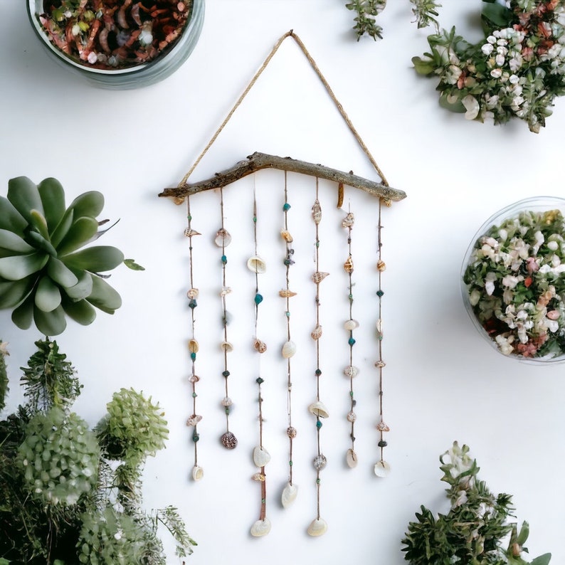 Seashell Wind Chime Decor - Etsy