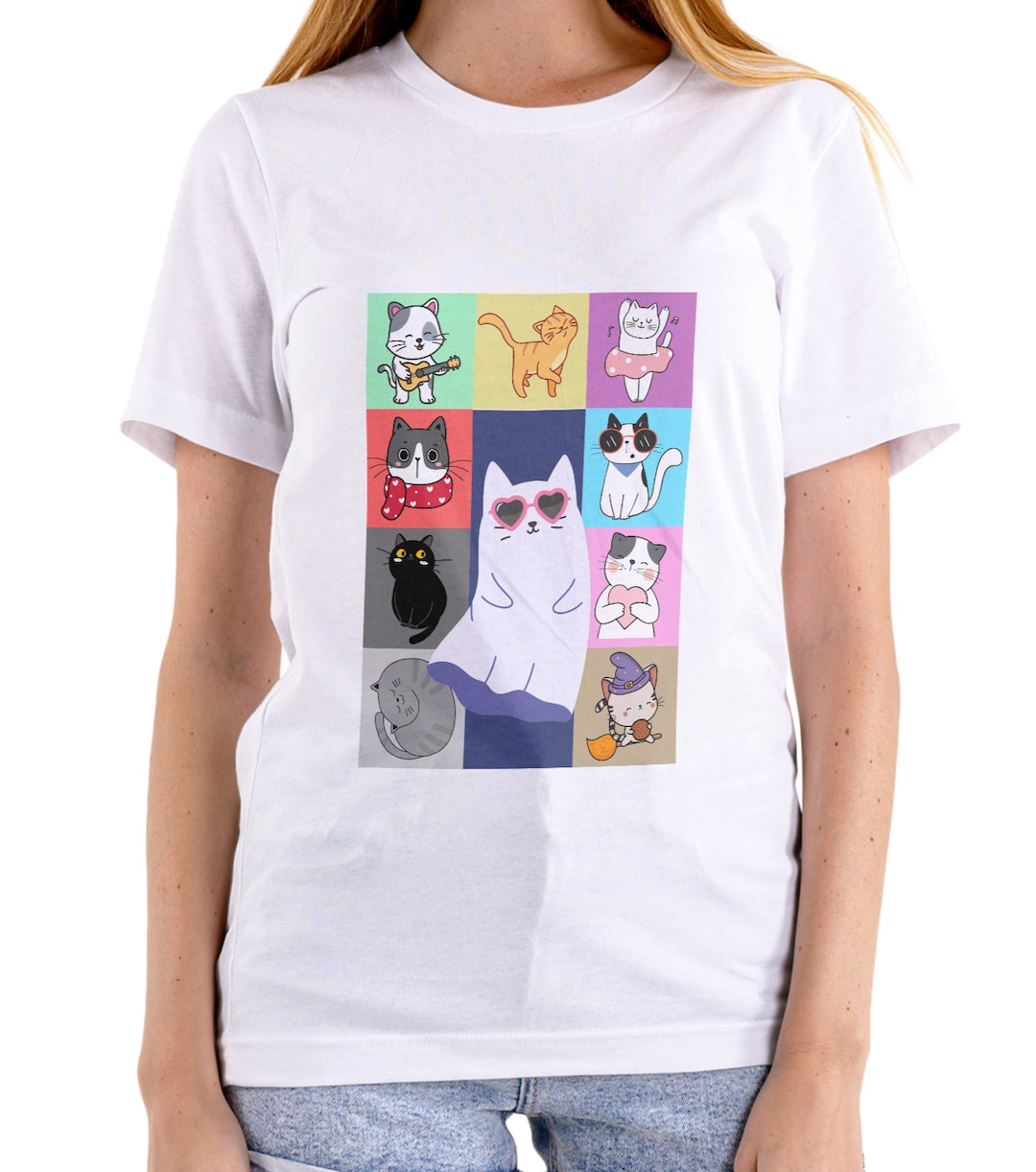 Taylor Swift Cat T Shirt Eras Tour Merchandising Cat Lovers - Etsy