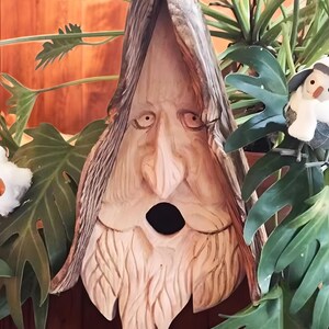 Wizard Bird House: Resin Garden Sculpture - Etsy