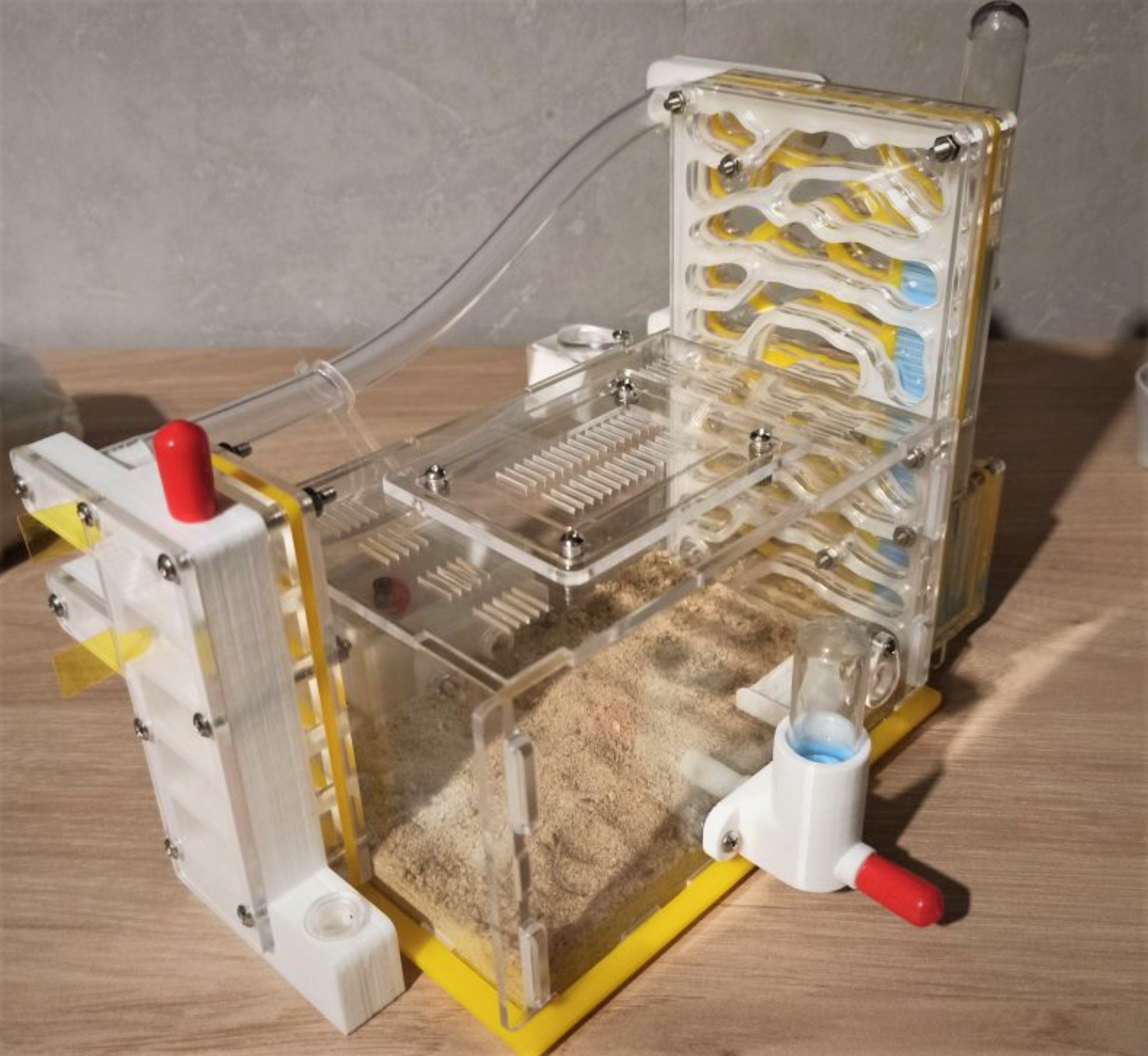 Ant City DIY Ant Farm Kit 11x15x21cm 3D Printed and Acrylic Expandable ...