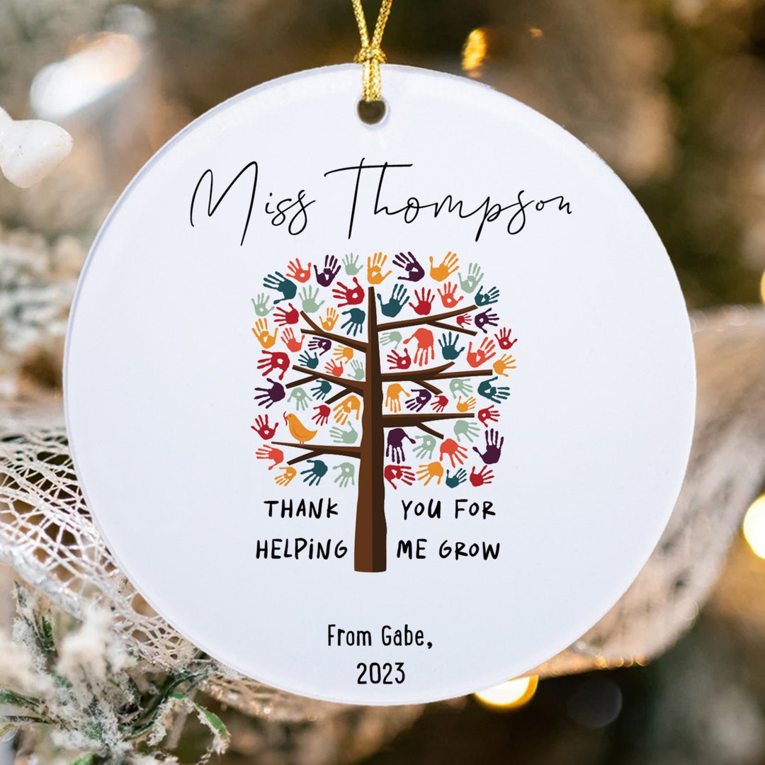 Personalized Gift for Teacher, Teacher Keepsake Gift, Teacher ...