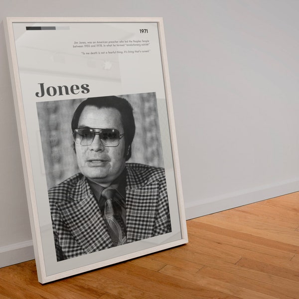 Jim Jones - Etsy