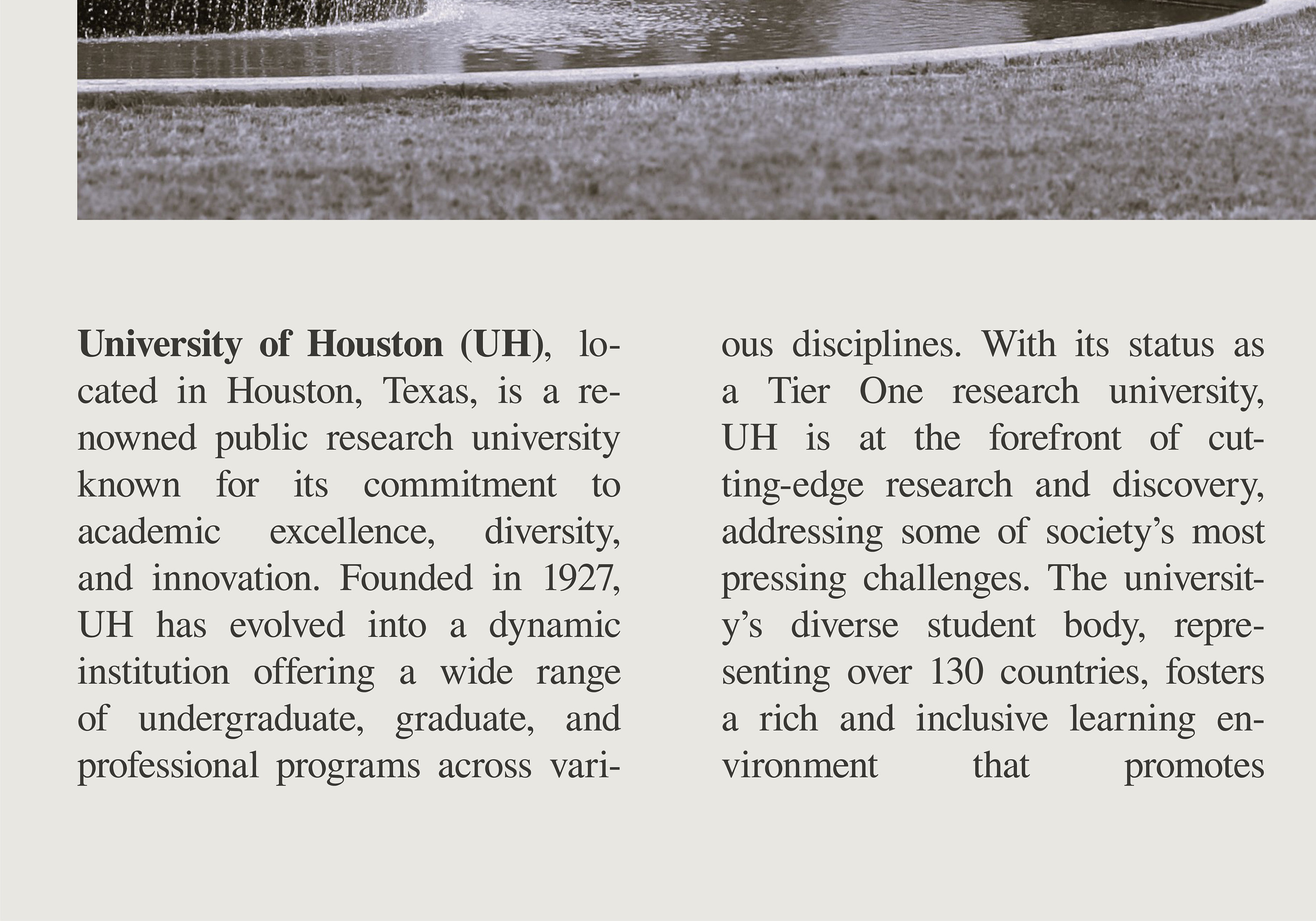 UH University of Houston Wall Art Poster University of Houston Digital ...