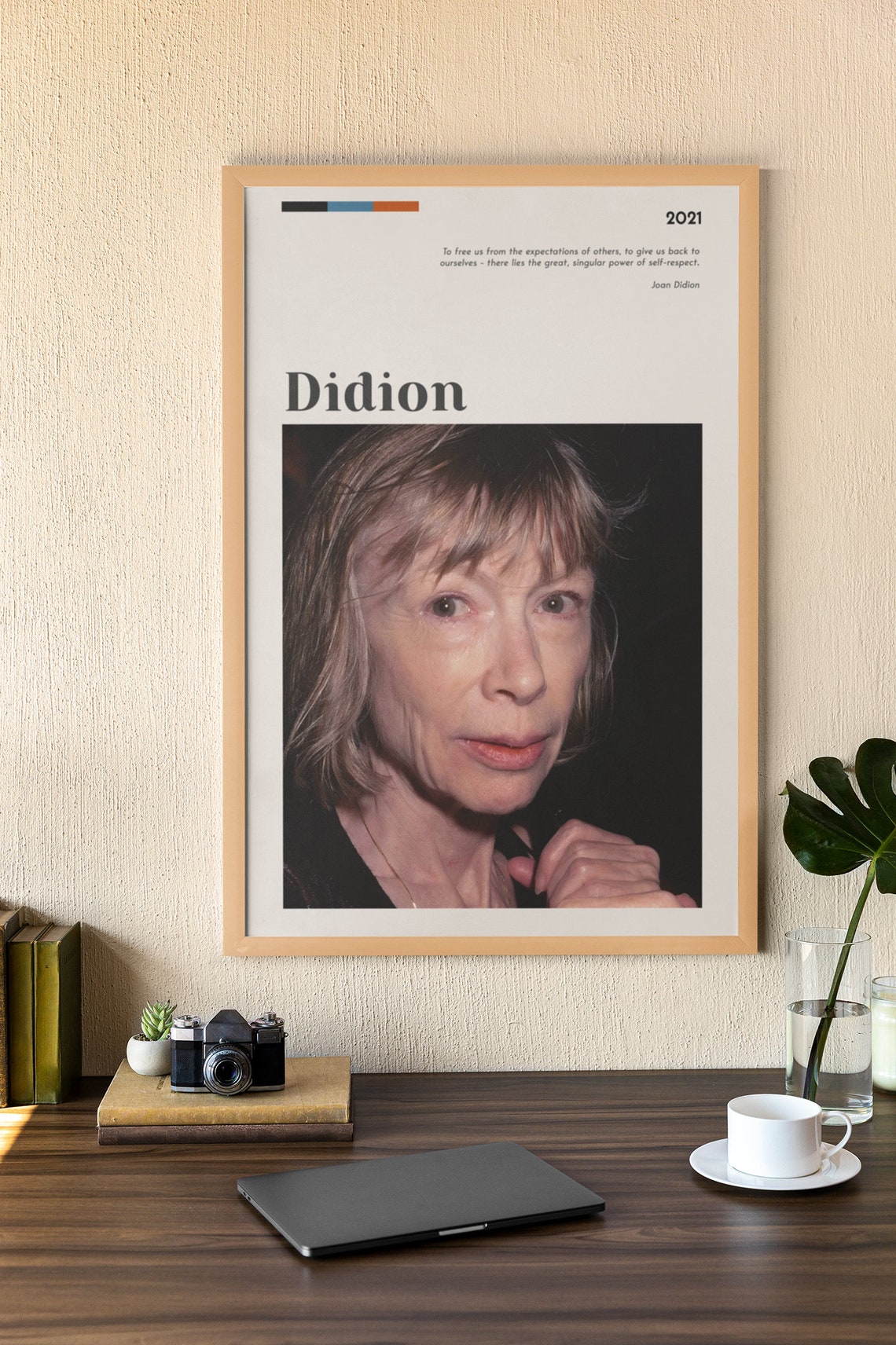 Joan Didion Poster Wall Art PRINTABLE Digital Art Downloadable Quote ...