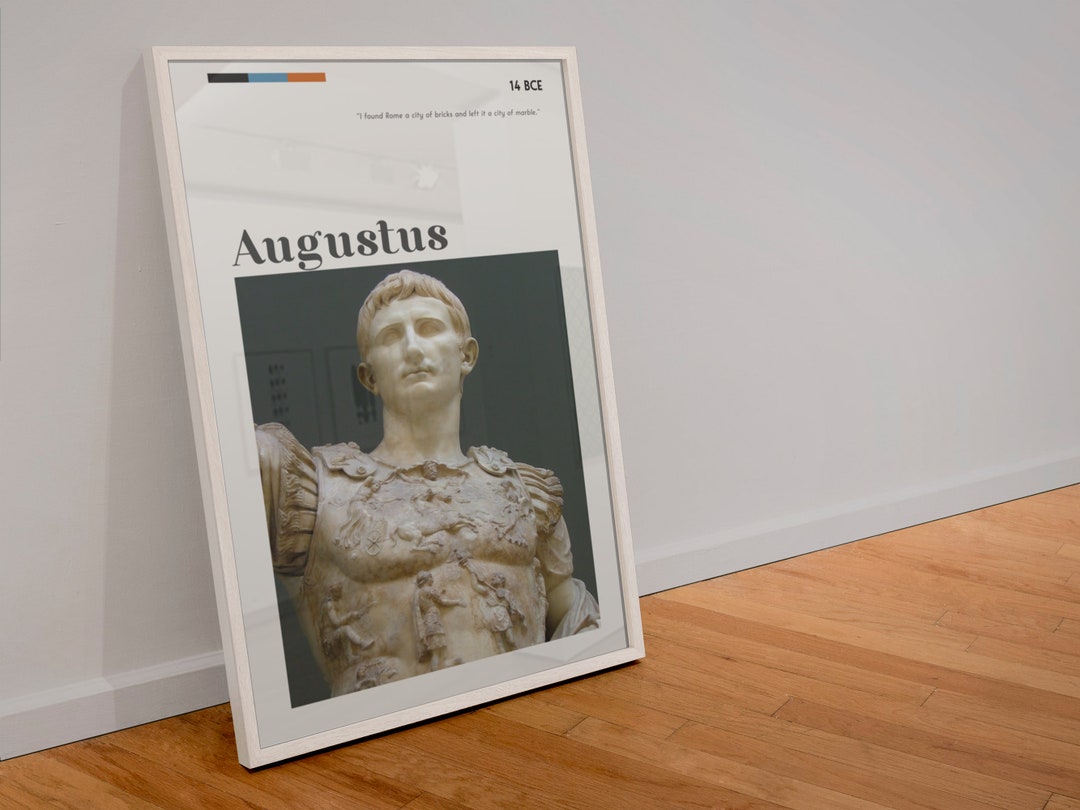 Augustus Poster Wall Art PRINTABLE Digital Art Downloadable - Etsy