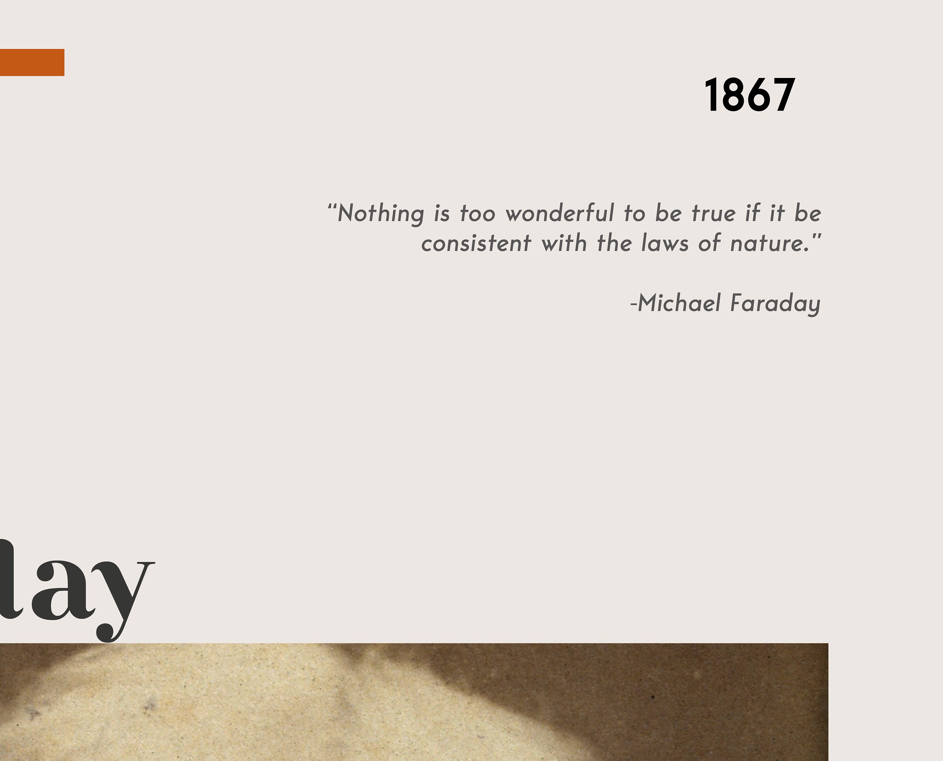 Michael Faraday Wall Digital Art Poster Michael Faraday Vintage Antique ...