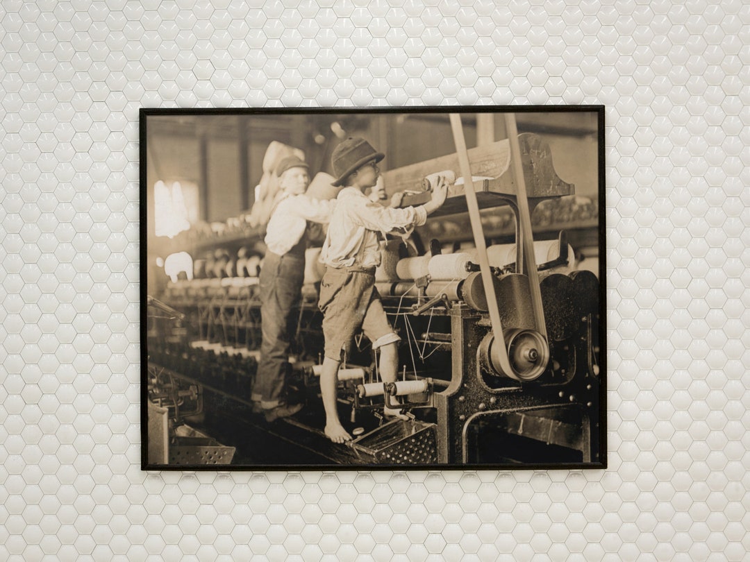 1909 Young Child Workers Factory Photo Historical Labor - Etsy
