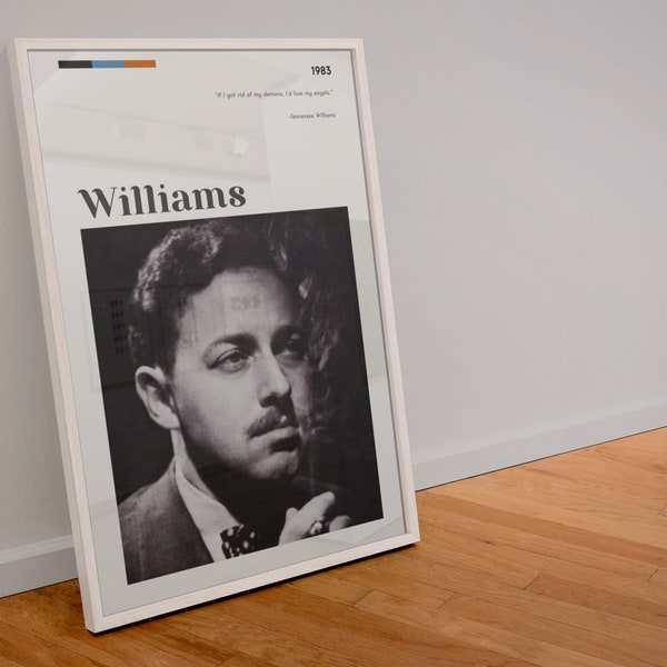 Tennessee Williams - Etsy