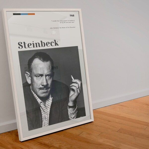 John Steinbeck - Etsy