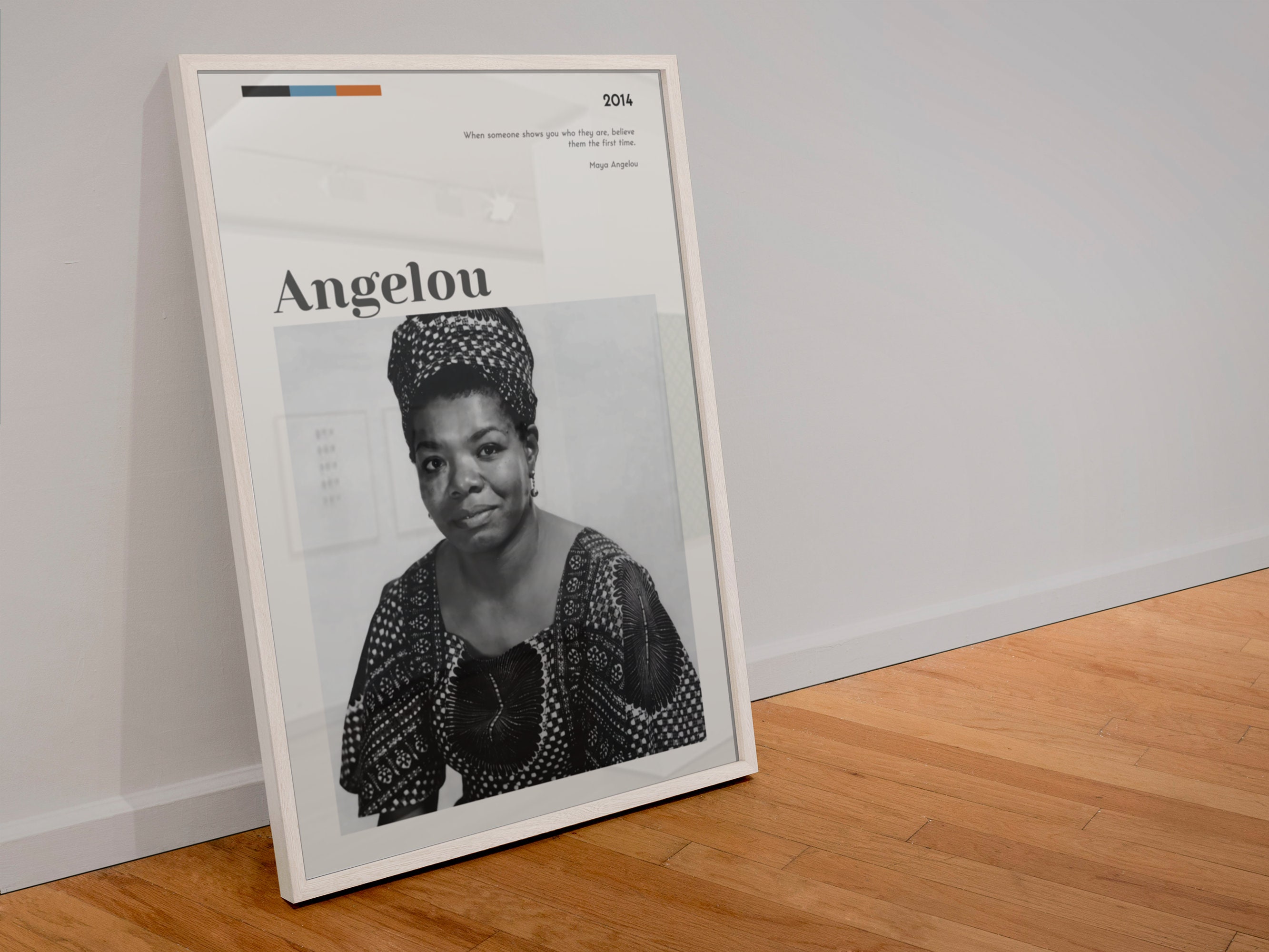 Maya Angelou Poster Wall Art PRINTABLE Digital Art - Etsy