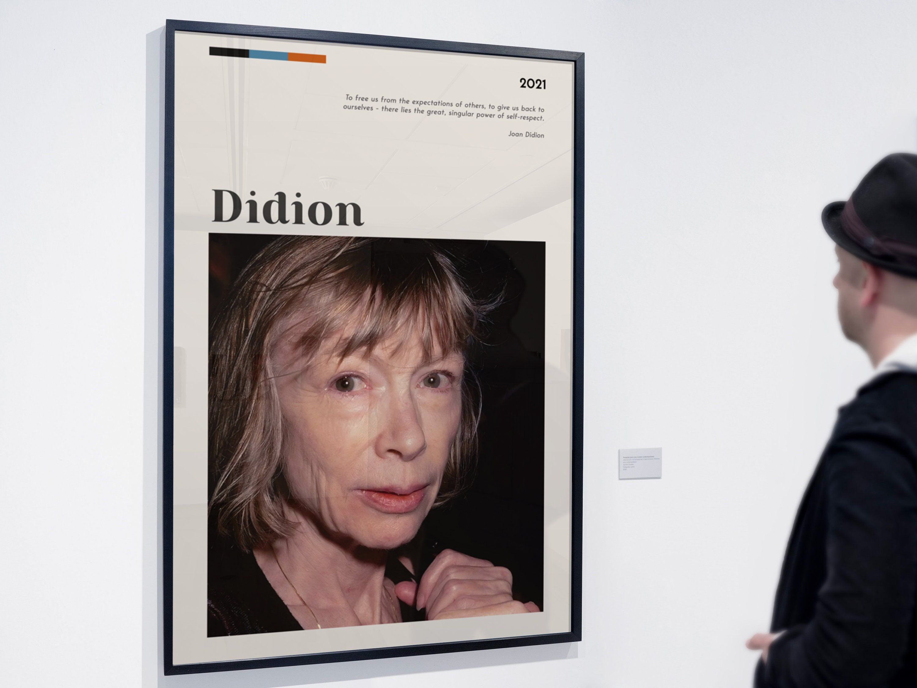 Joan Didion Poster Wall Art PRINTABLE Digital Art Downloadable Quote ...