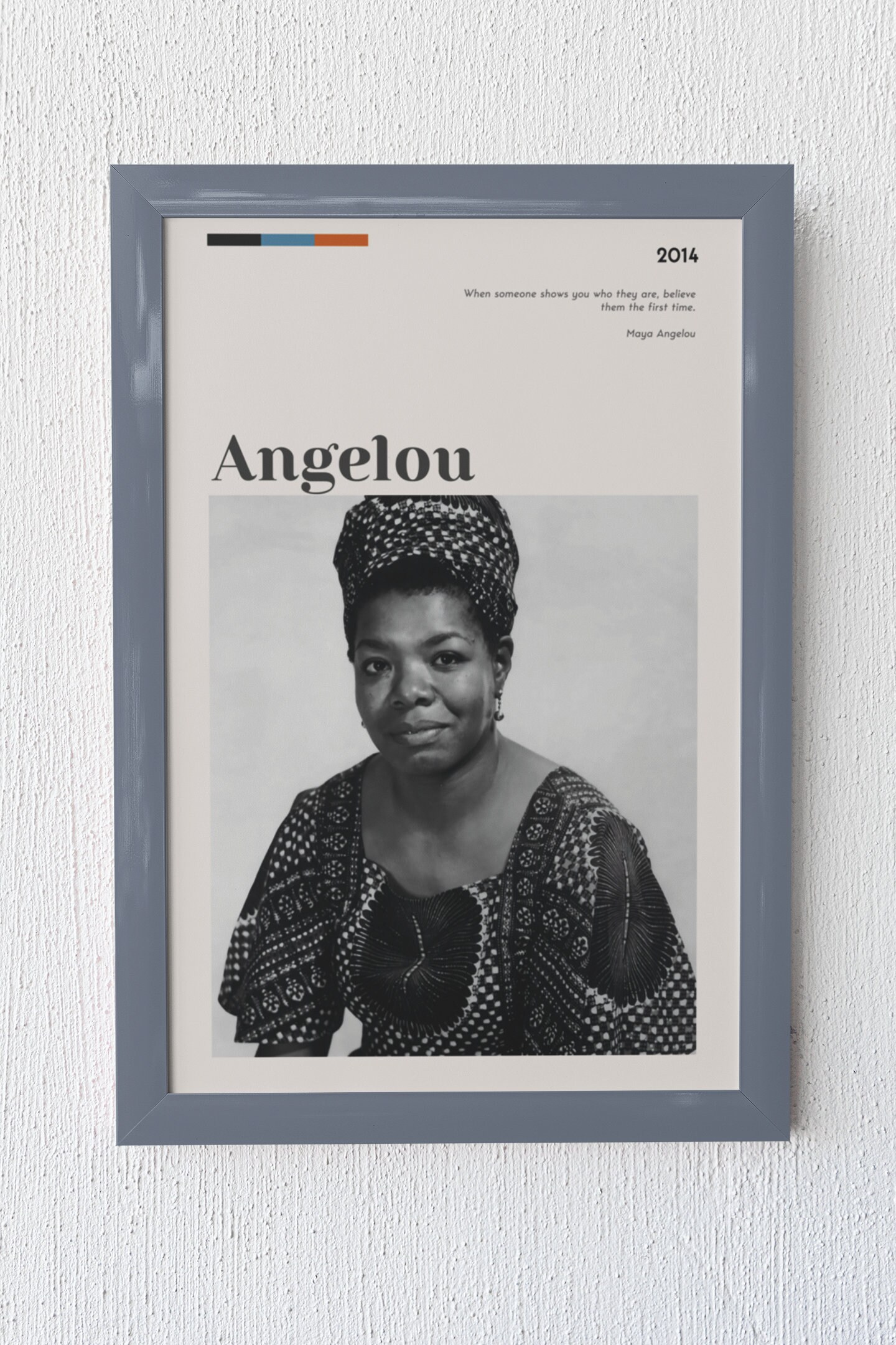 Maya Angelou Poster Wall Art PRINTABLE Digital Art - Etsy