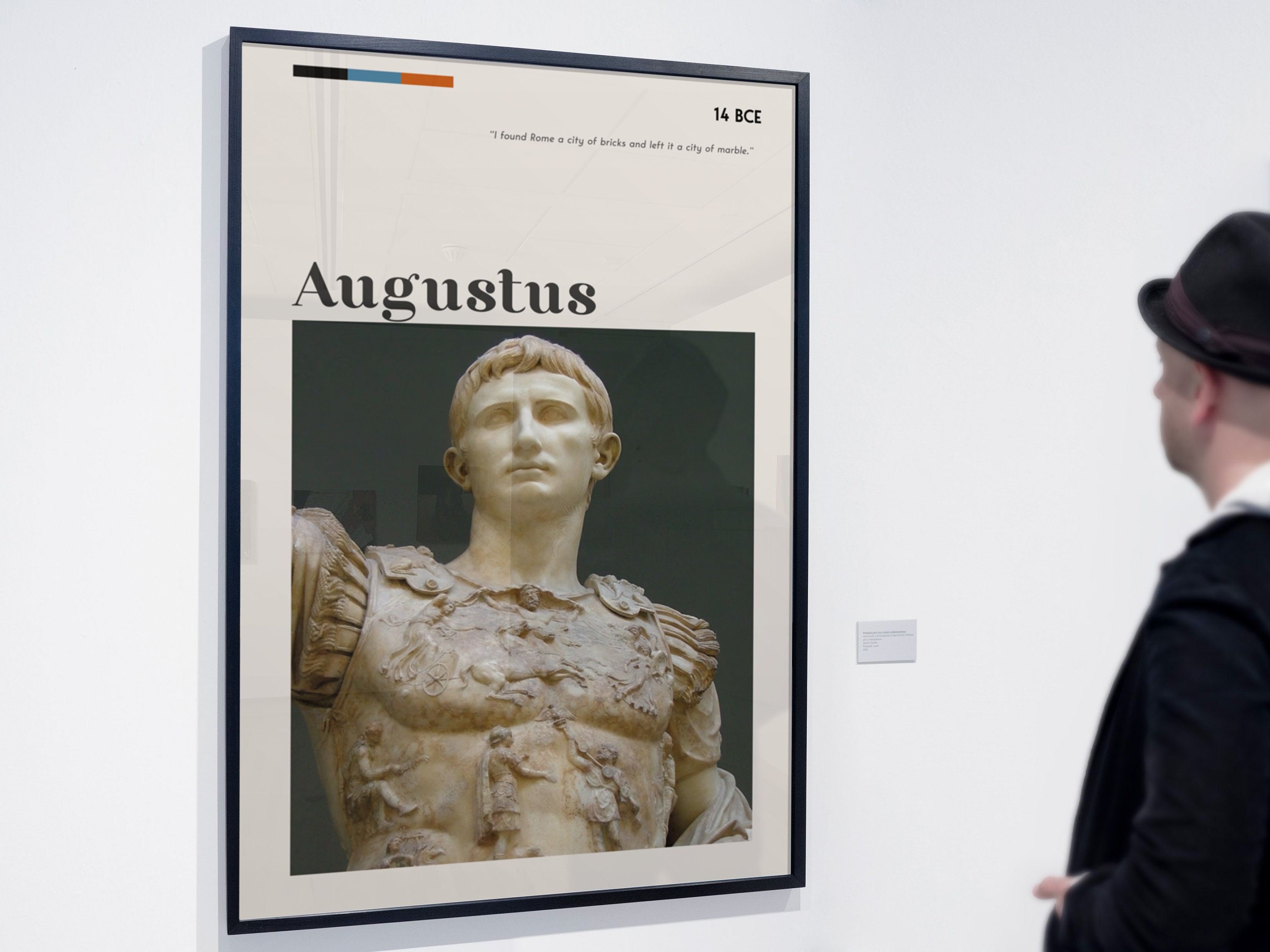 Augustus Poster Wall Art PRINTABLE Digital Art Downloadable - Etsy