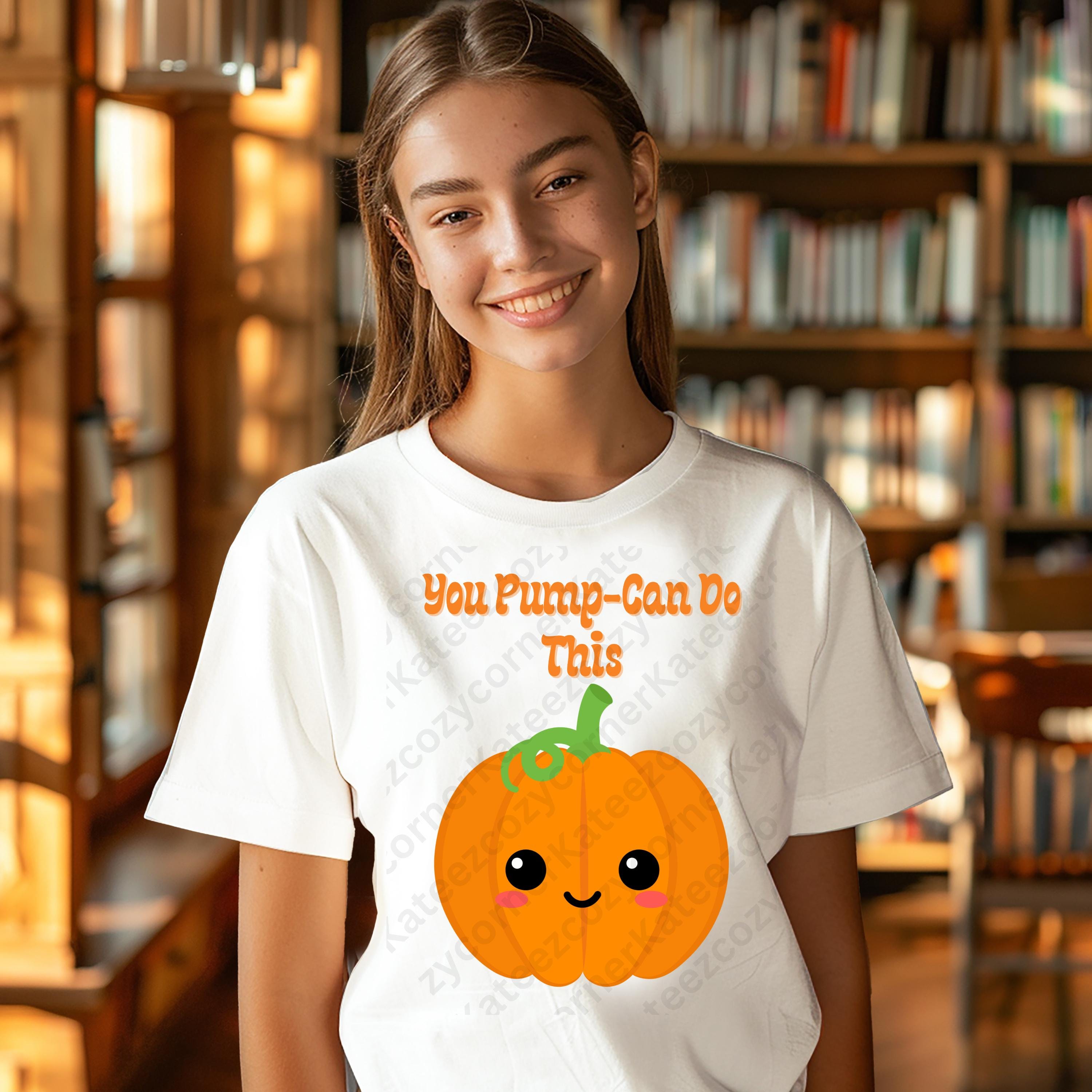 Cute Pumpkin Png, Positive Halloween Design, Girl Pumpkin Design, Funny ...