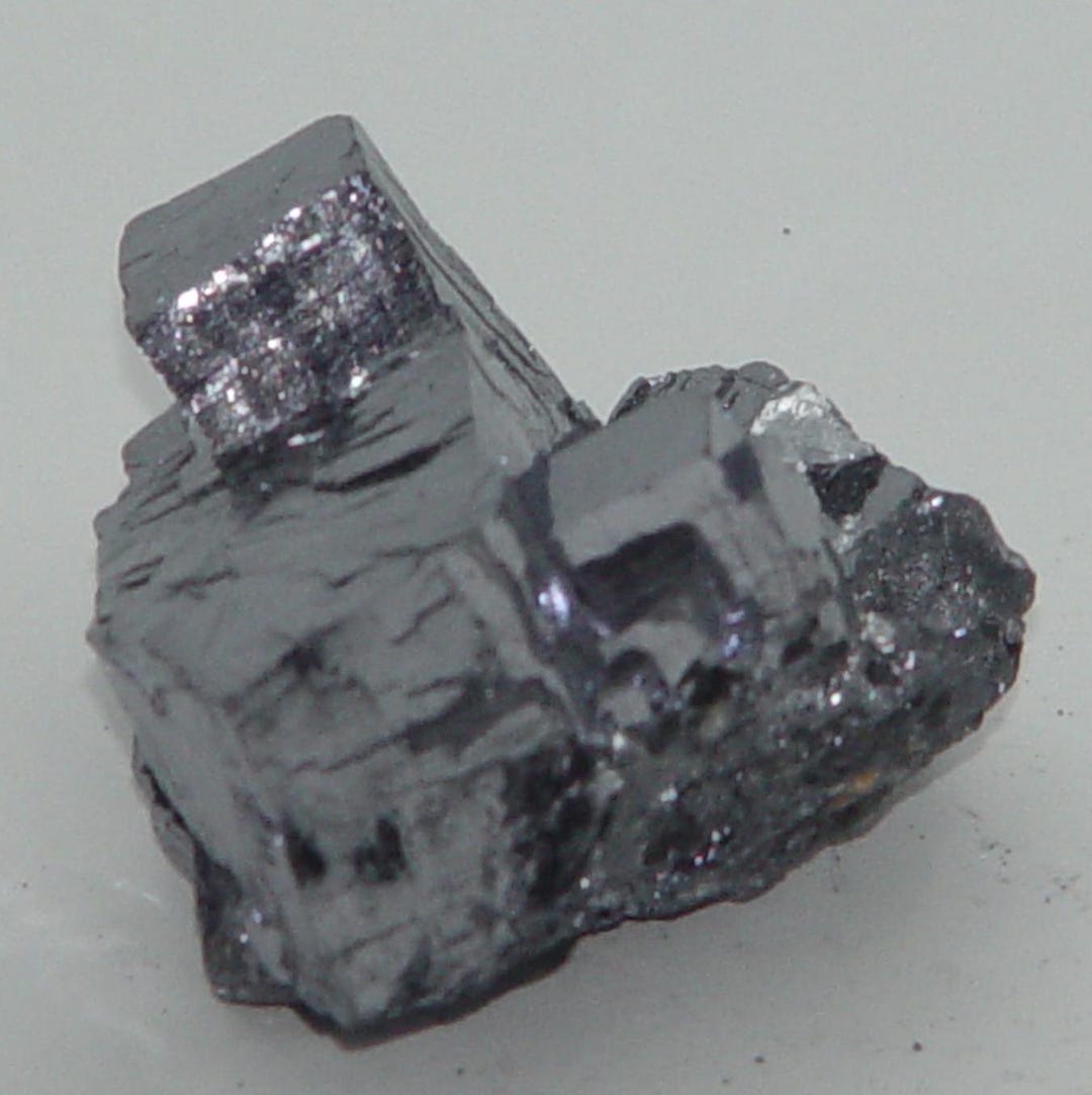Stepped Galena Crystal – Raw Missouri Mineral – Natural Step Formation ...