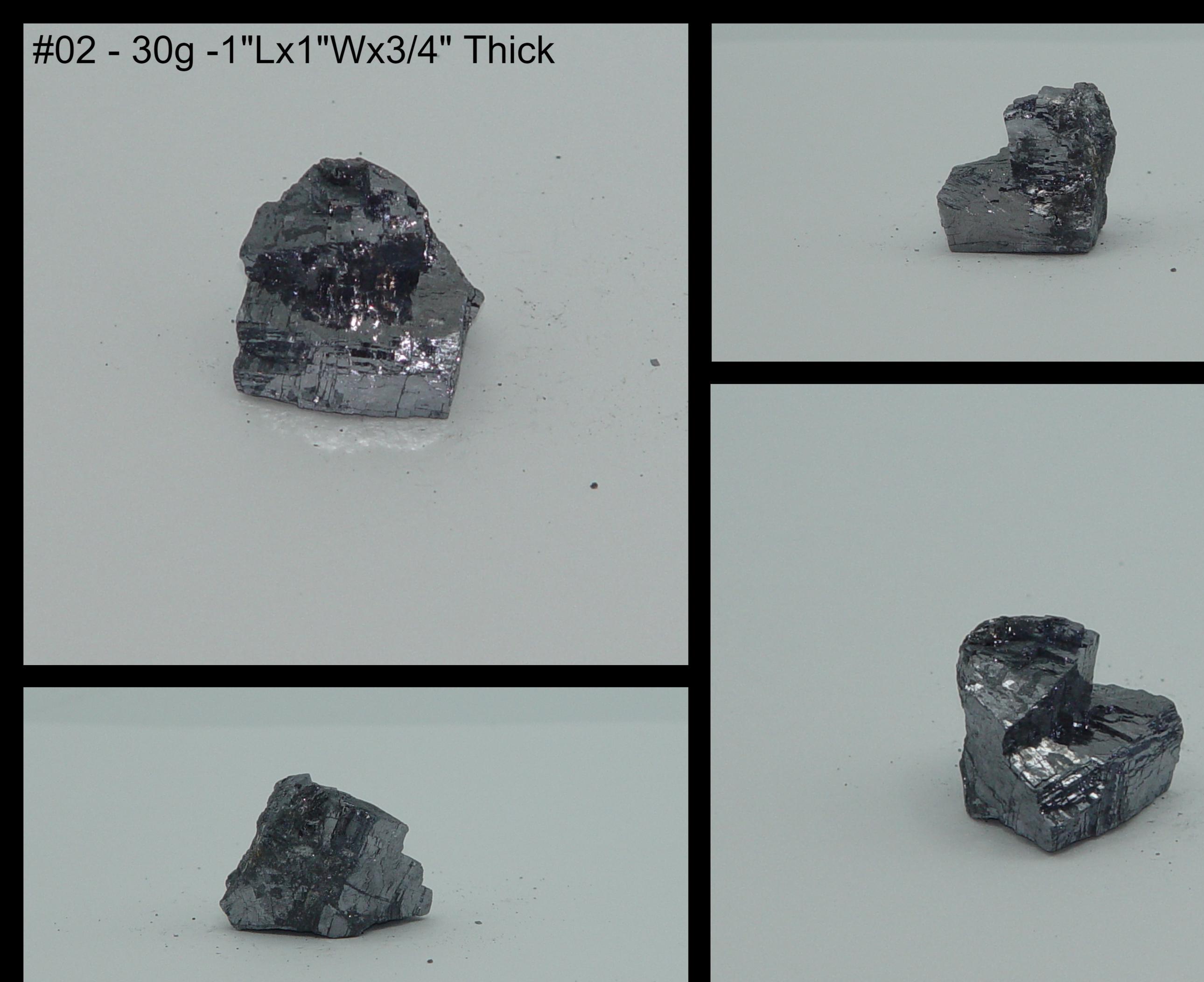 Stepped Galena Crystal – Raw Missouri Mineral – Natural Step Formation ...