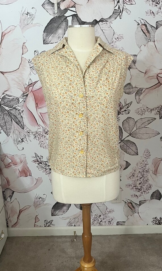 Vintage 1970s handmade blouse - Gem