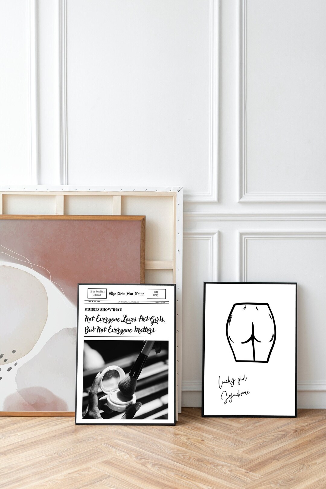 Newspaper Print New York Times Hot Girls Print Aesthetic Black Etsy