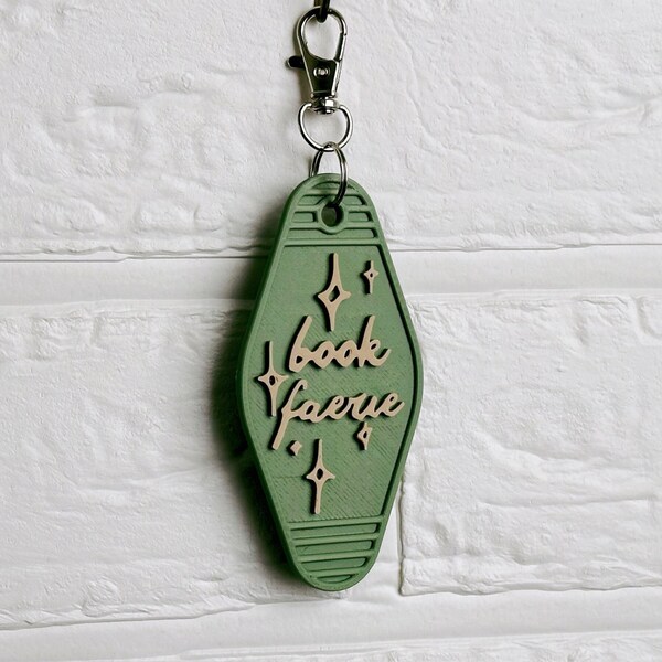Bookish Keychain - Etsy