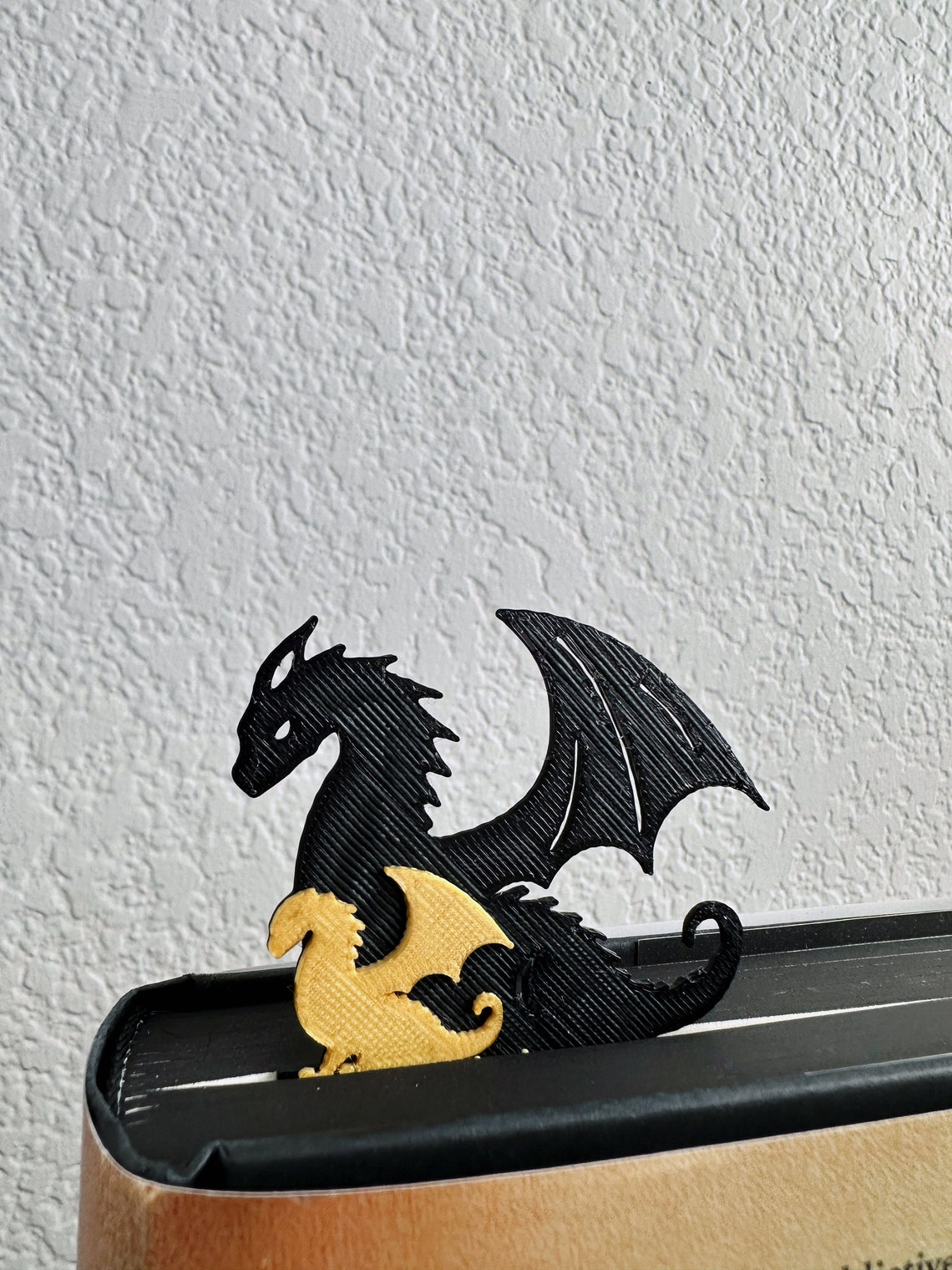 Fourth Wing Bookmark 3D Tairn and Andarna - Etsy