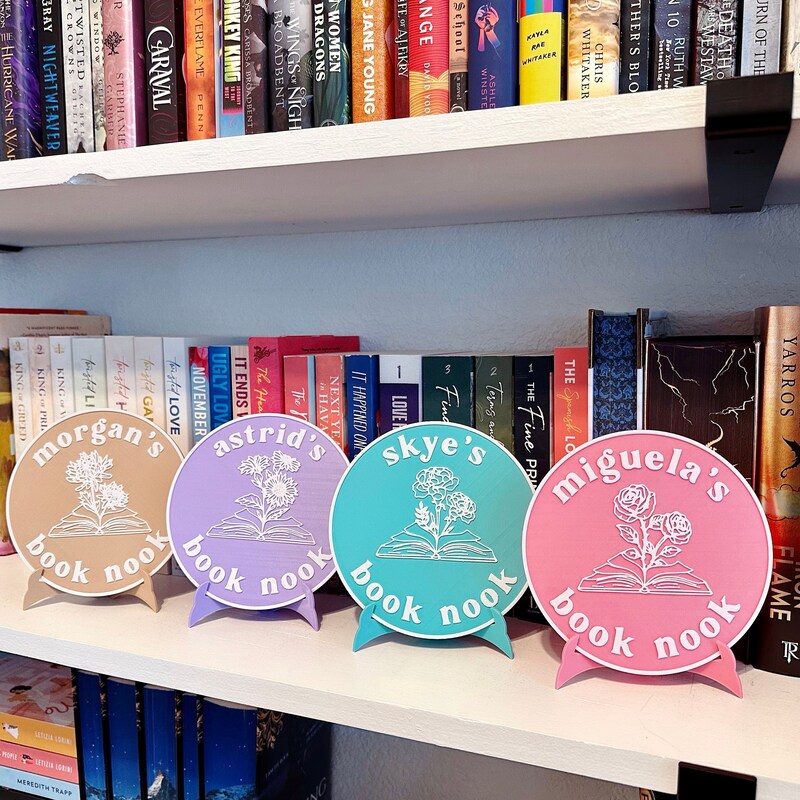 Custom Library Sign - Etsy