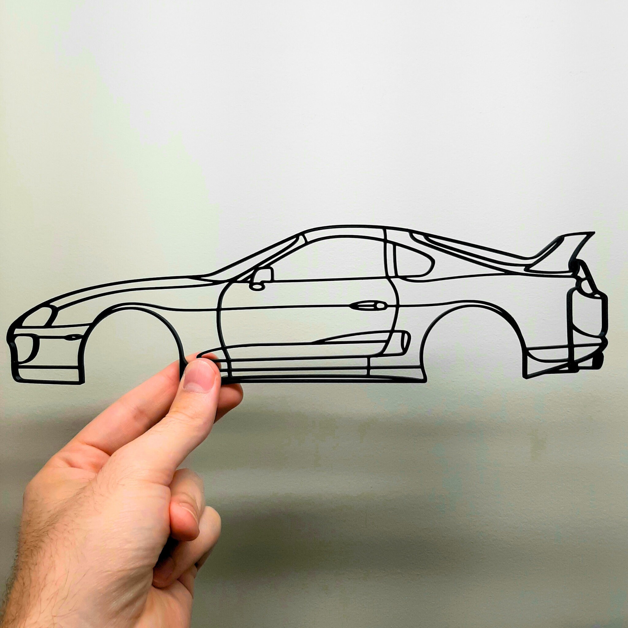 Supra MK4 Silhouette Wall Art Minimalist Outline Ford - Etsy