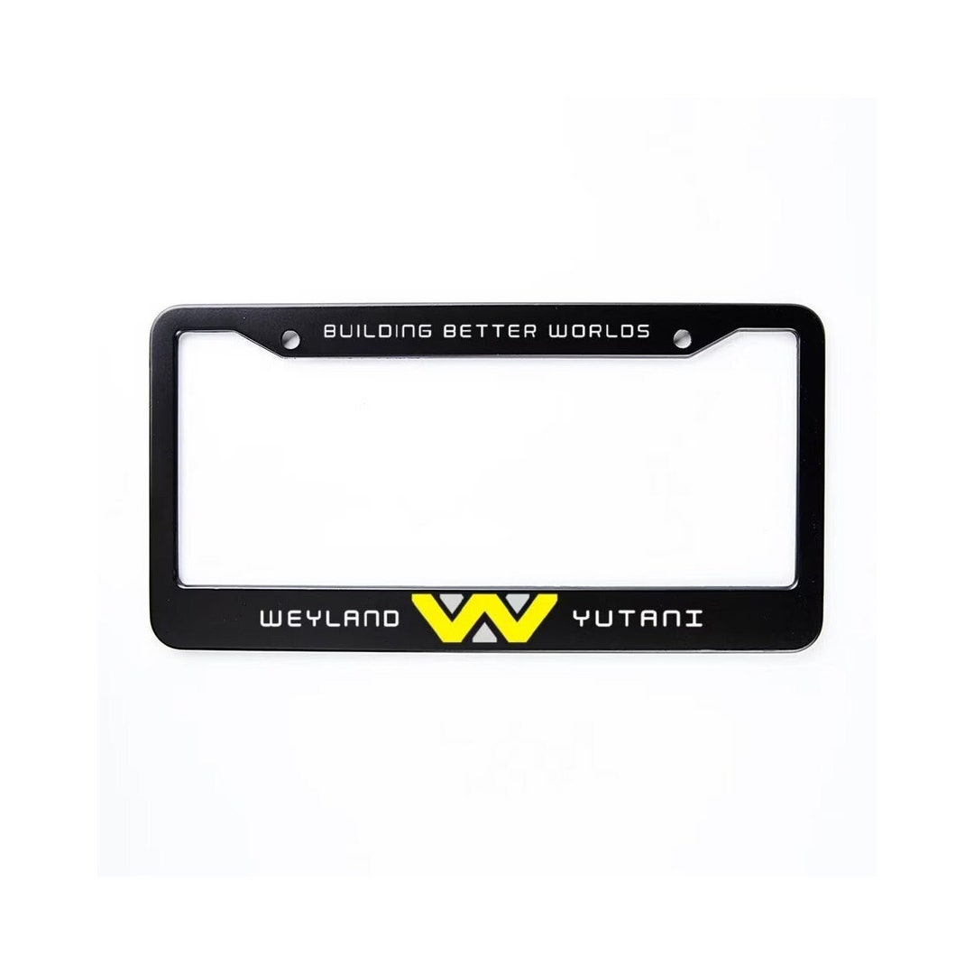 Weyland-yutani License Plate Frame, Weyland Yutani Number Plate Frame ...