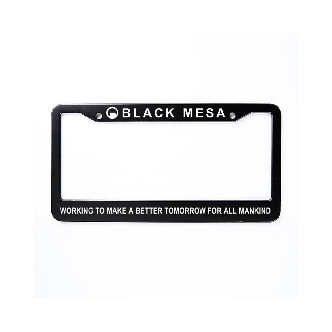 Black Mesa License Plate Frame, Gamer License Plate Holder, Working to ...