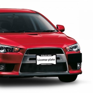 Black Mesa License Plate Frame, Gamer License Plate Holder, Game Car ...