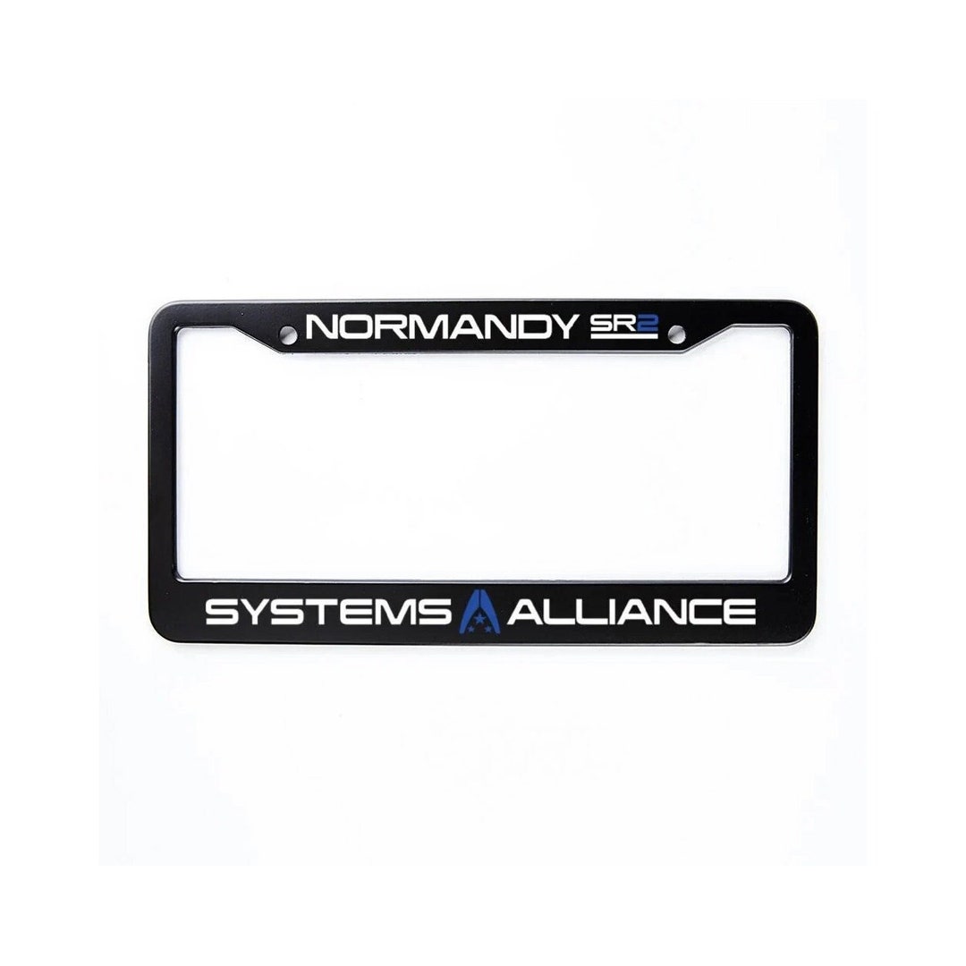 Normandy SR2 License Plate Frame, Systems Alliance Gamer License Plate ...