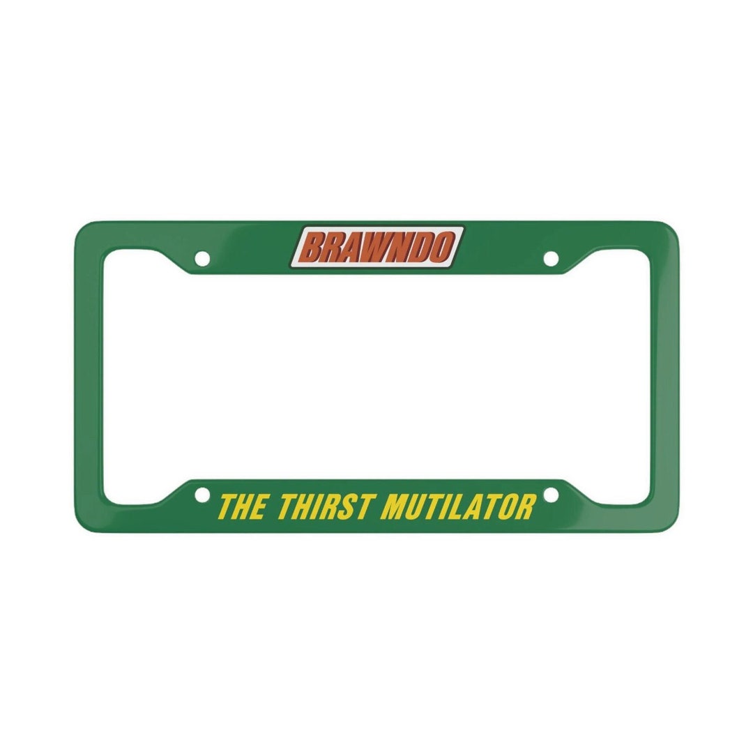 Brawndo License Plate Frame Brawndo Logo the Thirst - Etsy